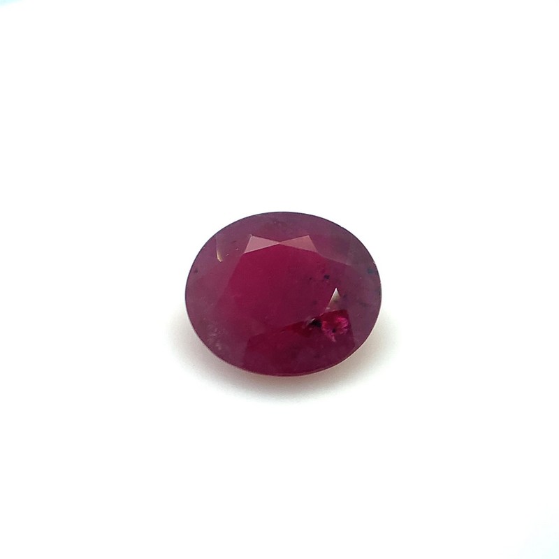 2.14ct Oval Ruby. 8.30x7.22x3.98 - Torres Jewel Co.